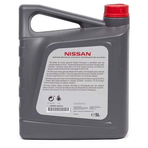 Original Nissan Motoröl 5W40_KE90090042 - myparto.com