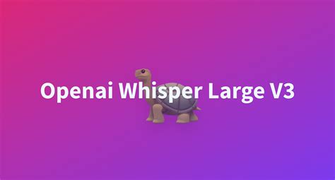 openai whisper large v3 a hugging face space by mariusd