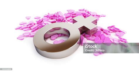 흰색 배경 3d 일러스트 3d 렌더링에 흩어져 핑크 알약 마음 서명 여자 0명에 대한 스톡 사진 및 기타 이미지 0명 건강관리와 의술 금속 Istock