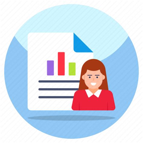 Business Presentation Graphical Representation Statistics Infographic Data Analytics Icon