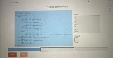 Solved Type The Program S Output Chegg