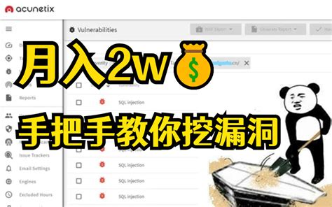 【计算机人接私活】手把手教你上手挖到第一个漏洞，从底薪3k到月入过万，只有一步之遥！挖漏洞一个月能赚多少钱 Csdn博客