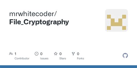 github mrwhitecoder file cryptography