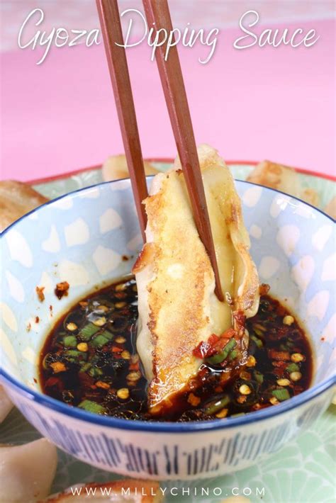 Gyoza Dipping Sauce Recipe Quick And Easy Milly Chino