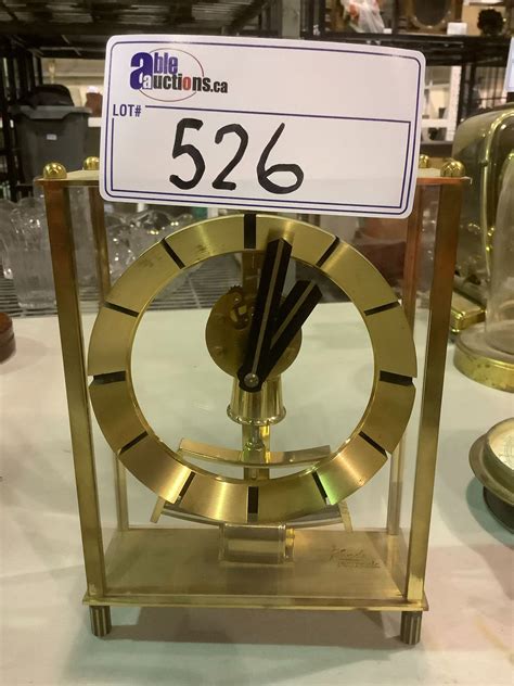 Brass Kundo Electronic Clock