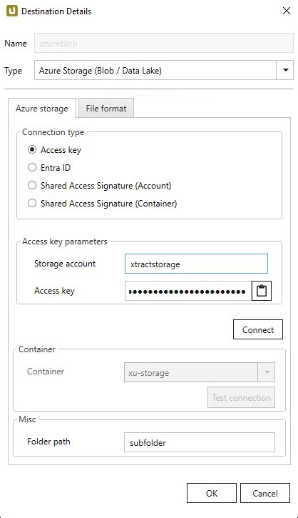 Microsoft Azure Storage Xtract Universal Helpcenter