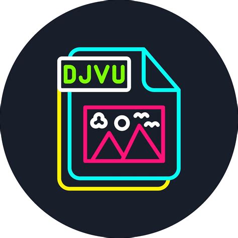 Djvu Line Multi Color Design 54244477 Vector Art At Vecteezy