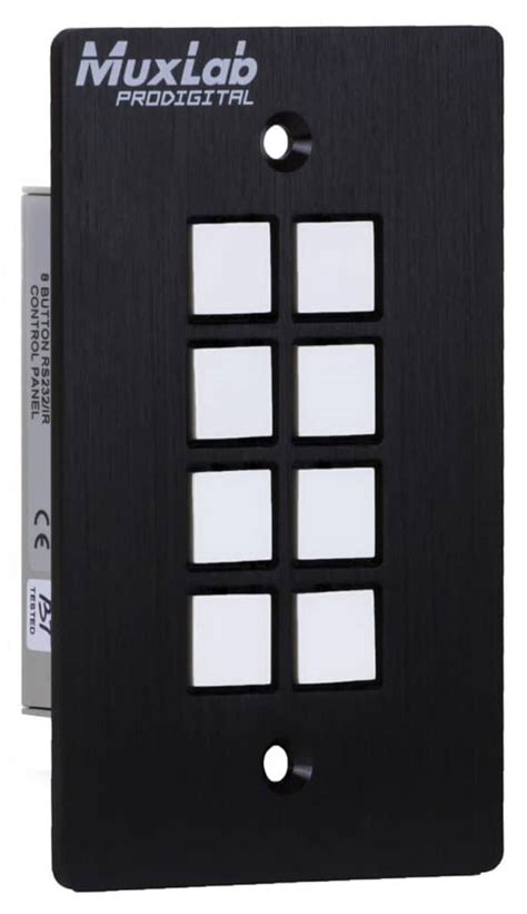 8 button ip poe control panel muxlab dealer portal