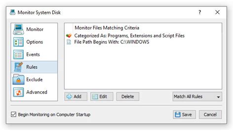 DiskPulse Disk Change Monitor DiskPulse GUI Screenshots