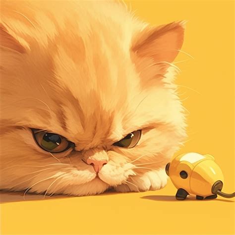 Selkirk Rex Cat Playing With A Toy Mouse Premium Ai Generated Vector
