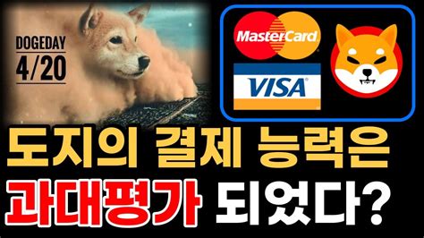 머스크의 도지코인은 과대평가 되었다 Feat 시바이누 마스터카드 Youtube
