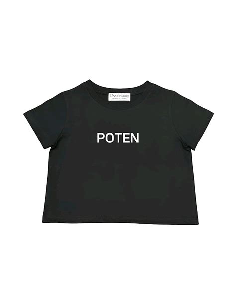 Poten 포텐 X Unstoppable 언스탑퍼블 크롭티추천 크롭티코디 크롭티 반팔티 슬림핏 우먼즈 여성 여자 Youtube