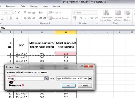 How To Copy Or Drag Down A Condition In Conditional Formatting Ms