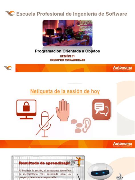 poo semana 01 pdf python lenguaje de programación objeto