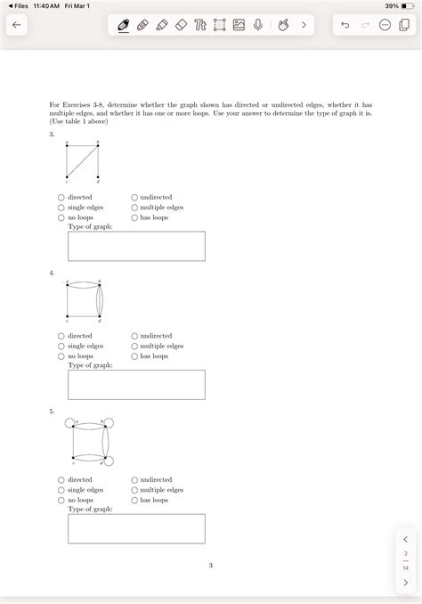 Get Answer For Exercises 3 8 Determine Whether The Graph Shown Has Directed Transtutors