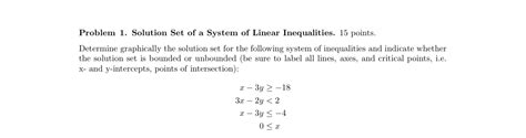 solved problem 1 ﻿solution set of a system of linear