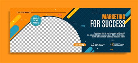 Modern Banner Template Design For Business Webinar Marketing Webinar