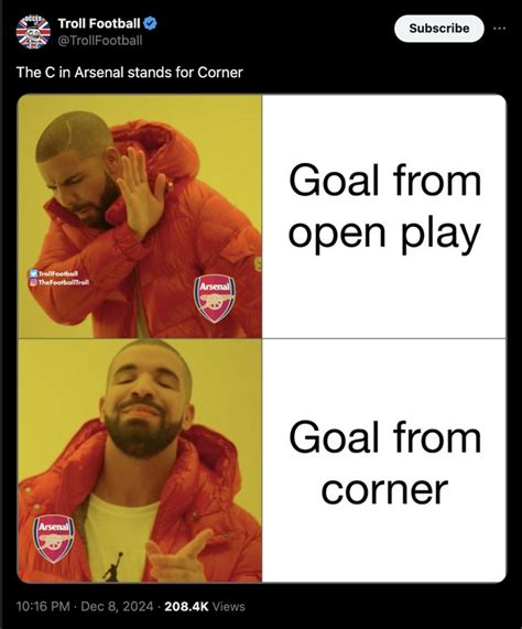 Meme Arsenal Jadi Stoke 20 Kembali Cetak Gol Dari Sepak Pojok