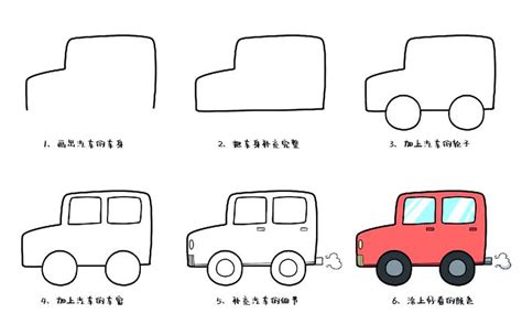 简笔画生活中的交通技巧（热门13张） 简笔画图片大全