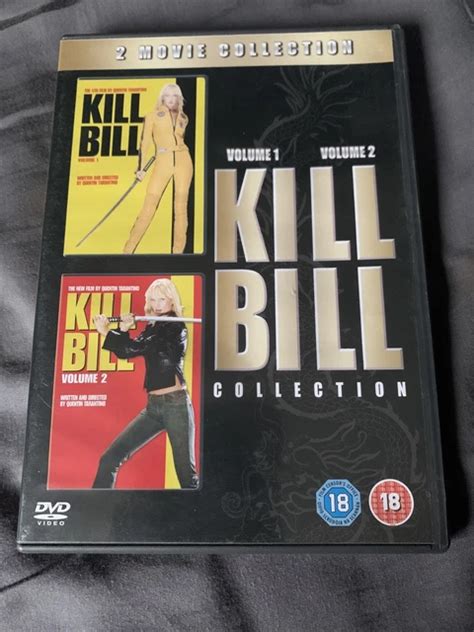 Kill Bill Vol 1 Kill Bill Vol 2 Box Set Dvd 2005 Eur 1 74 Picclick It