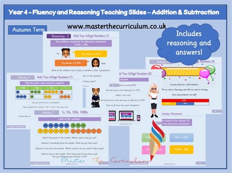 Year 4 Autumn Term Block 2 Addition And Subtraction Teaching Slides White Rose Style