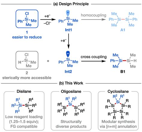 Electroreductive Cross Electrophile Coupling For Si Si Bond Formation Download Scientific