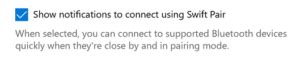 How To Pair Bluetooth Devices Using Swift Pair On Windows