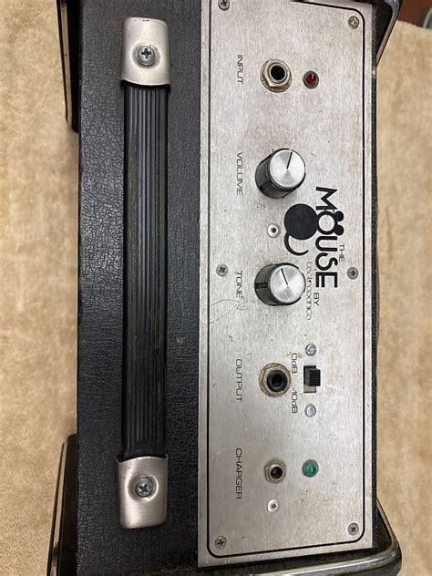 Lectrosonic Amplifier Mouse Black Tolex Reverb Lectrosonic Amplifier Mouse Black Tolex Reverb