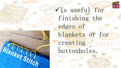 Basic Hand Stitches Pptx