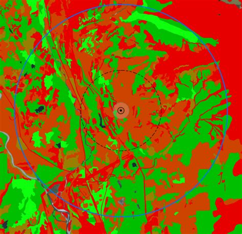 How Can I Calculate Of Definition Query Created Rank Coverage Within Buffers R Gis