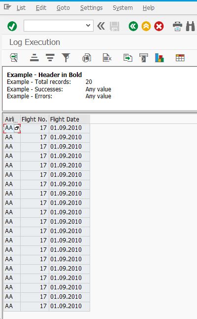 Abapemos SAP ABAP CL SALV TABLE HEADER