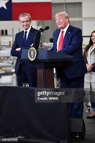 Bernard Arnault And President Donald Trump News Photo Getty Images