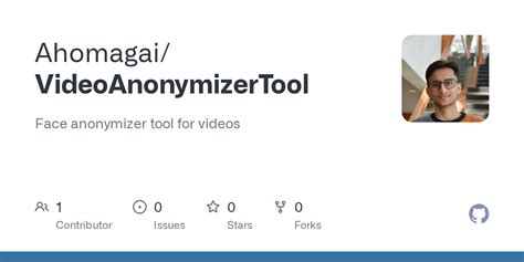 Github Ahomagaivideoanonymizertool Face Anonymizer Tool For Videos