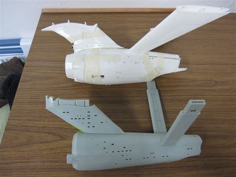 Fordos Models Constitution Class Refit Polar Lights 1350 Scale Update 6 Secondary Hull