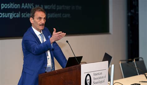 Dr Jacques Morcos Named Aans President Elect Faculty And Residents