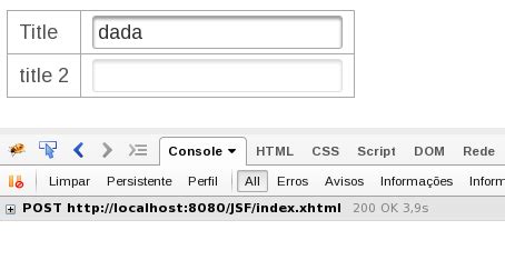 Jsf Primefaces Inputext Onblur Event Not Working Stack Overflow