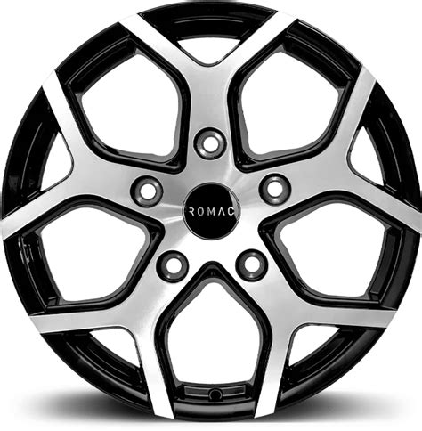 Romac Cobra Alloy Wheels Gloss Black Polished Ultimate Wheels Ltd