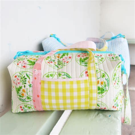 Easy Duffle Bag Sewing Pattern Sweetcinnamonroses