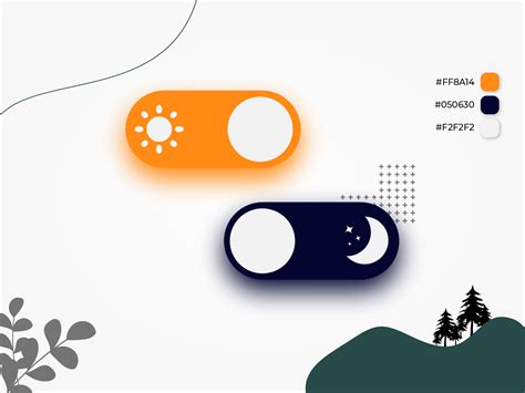 Toggle Button Light And Dark Mode Design By Peter Natanael On Dribbble