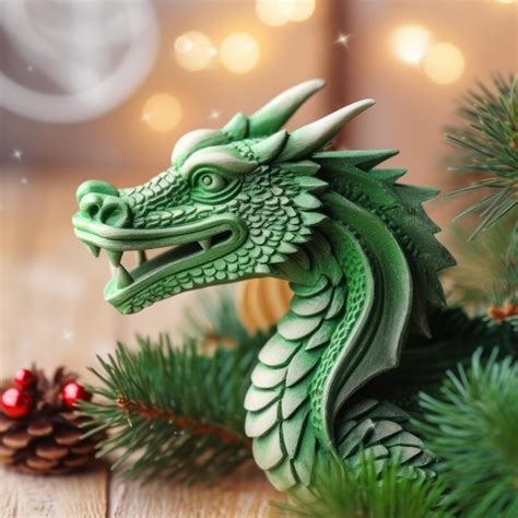 Новый год 2024 дракон Изображения скачать бесплатно на Freepik