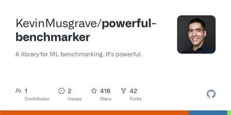github kevinmusgrave powerful benchmarker a pytorch library for