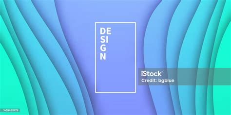 종이 컷 배경 파란색 추상파 모양 트렌디 한 3d 디자인 3차원 형태에 대한 스톡 벡터 아트 및 기타 이미지 3차원 형태 곡선 광대한 Istock