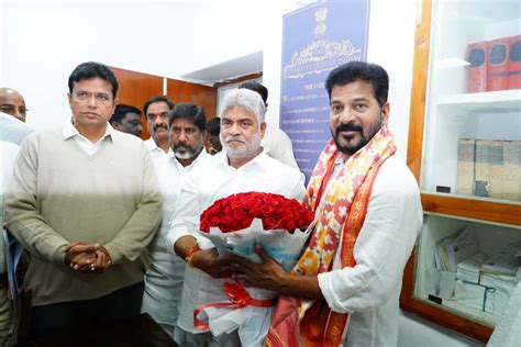 Congress Mla Gaddam Prasad Kumar Files Nomination For Telangana Assembly Speaker Post The