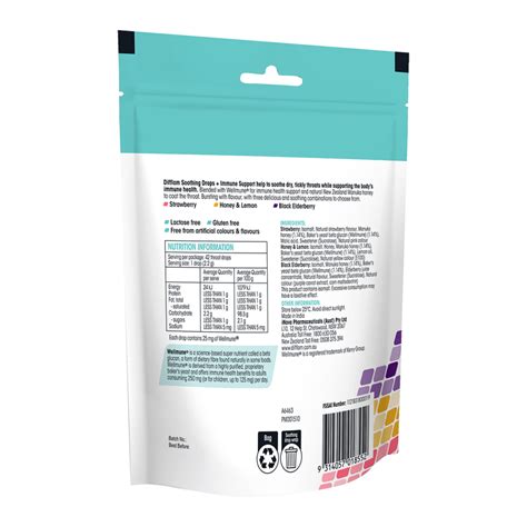 Difflam Soothing Drops Immune Support Assorted Cwh Difflam