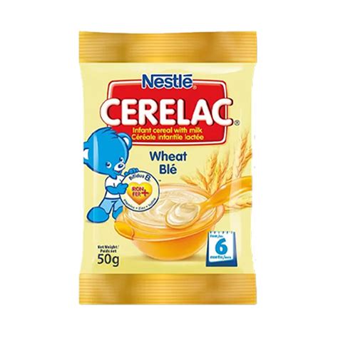 Cerelac Wheat Sachet 50g 80 Pack