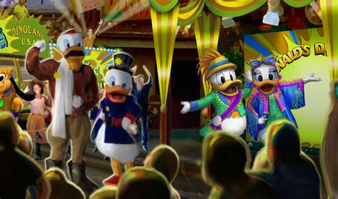 Photo New Concept Art Released For Donalds Dino Bash At Disneys