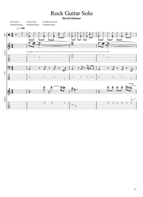 Rock Guitar Solo David Gilmour Ennio Morricone Style Lesson By Siggi