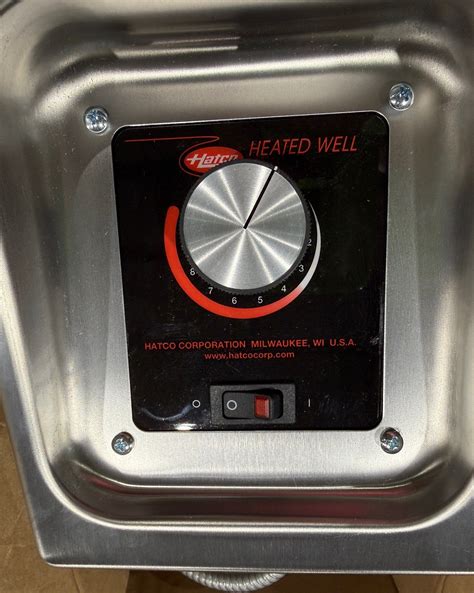 Hatco Hwb 7qtd 7 Qt Single Drop In Round Heated Soup Well W Drain