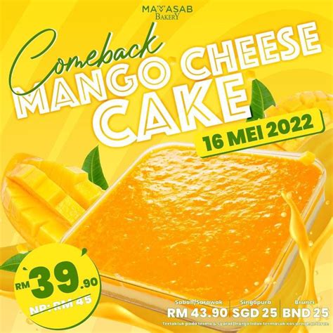 Mango Cheese Cake Authorised Agent Of Mamasab Bakery Facebook