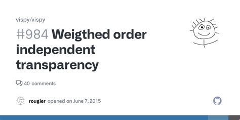 Weigthed Order Independent Transparency Issue 984 Vispy Vispy GitHub